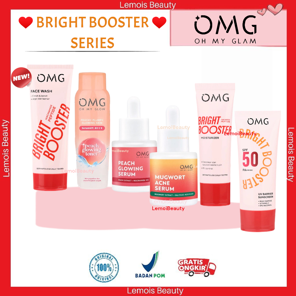 Lemoisbeauty- OMG Bright Booster Glowing | Peachy Plumpy Glowing Skin ...