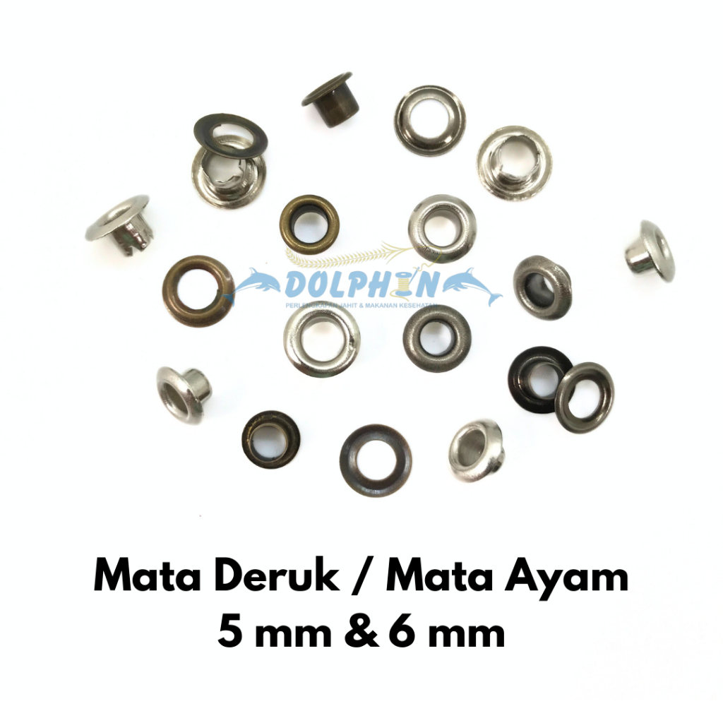 MATA [PER Gross] Chicken Eyes / Duck Eyes / Deruk Eyes / Eyelet 04 5mm ...