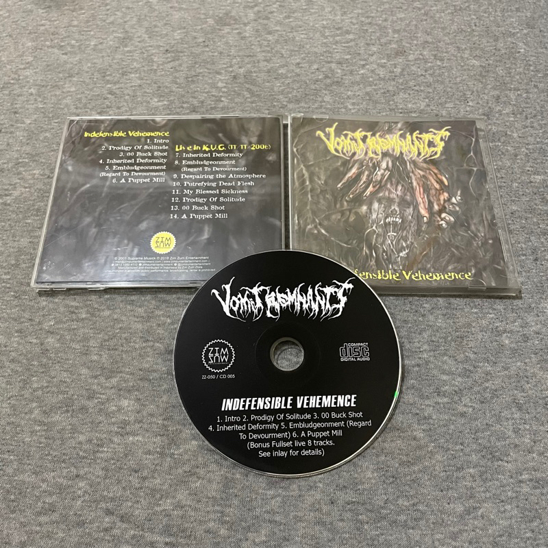 Recommended VOMIT CD - Indefectable Vehemence | Shopee Philippines