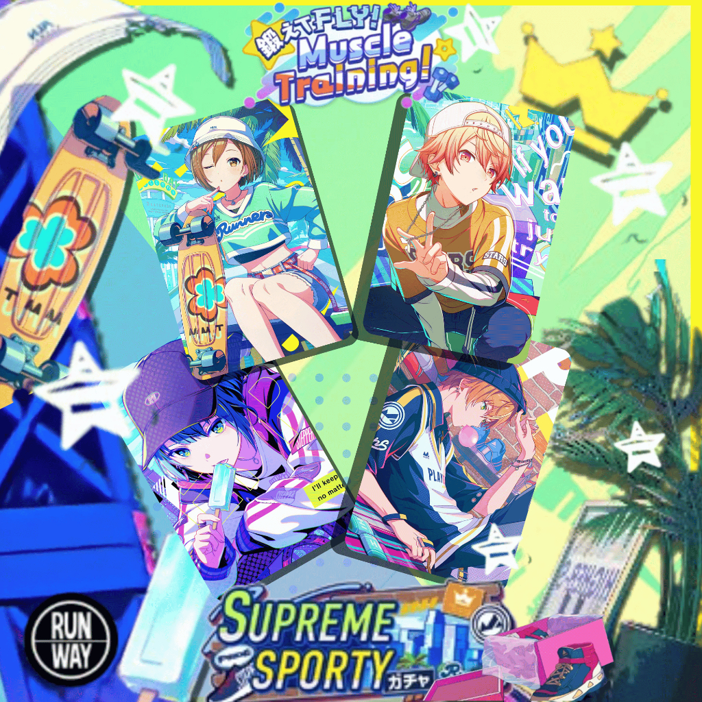 GAME • PHOTOCARD Project Sekai Ft. Hatsune Miku| Work Out and FLY ...