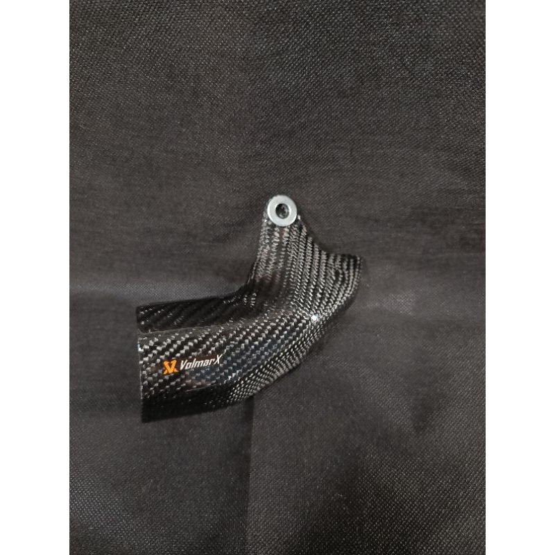 "PCX FRONT BRAKE COOLER" Volmarx Carbon Front Airscope PCX 160 & Stylo ...