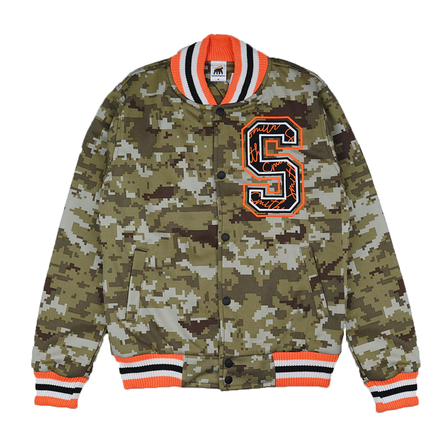 House of Smith TSM Varsity Jacket Men - Pixel Camo Varsity - Jacket ...