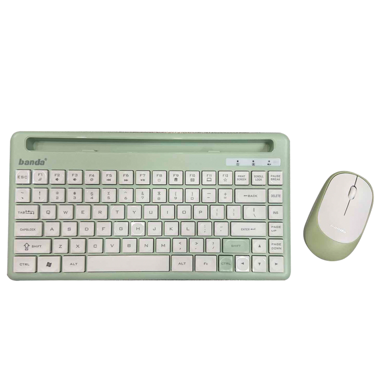 Banda C500 Wireless Keyboard and Mouse Combo 2.4G Wireless Keyboard ...