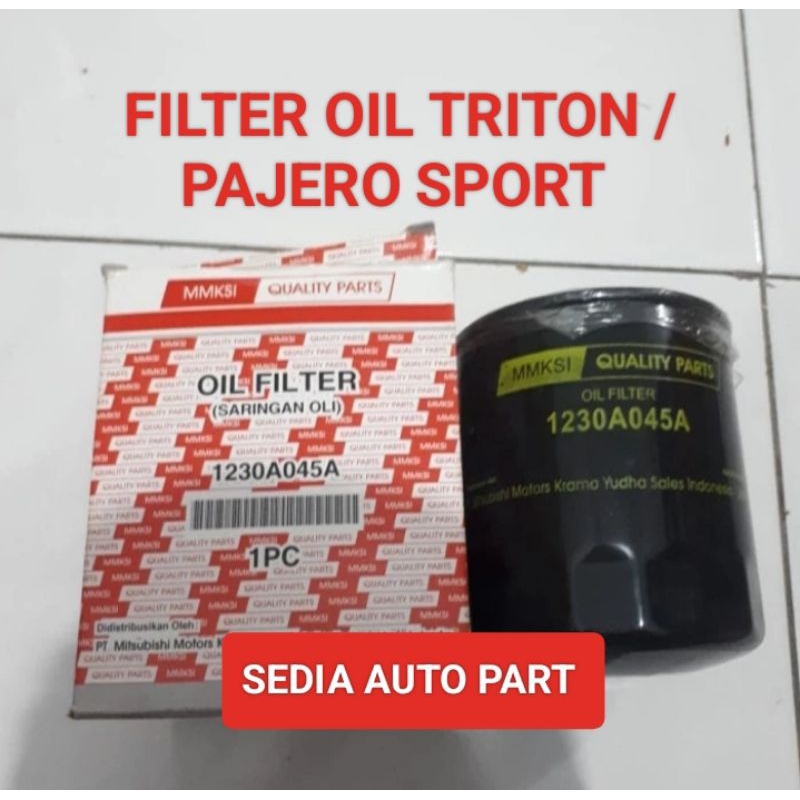 Mitsubishi TRITON / PAJERO SPORT OIL FILTER | Shopee Philippines