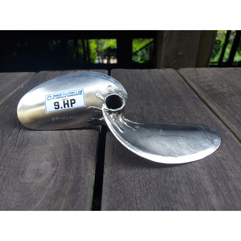 Type 9.Hp Stainless Boat Propeller by Daha Propeller | Shopee Philippines