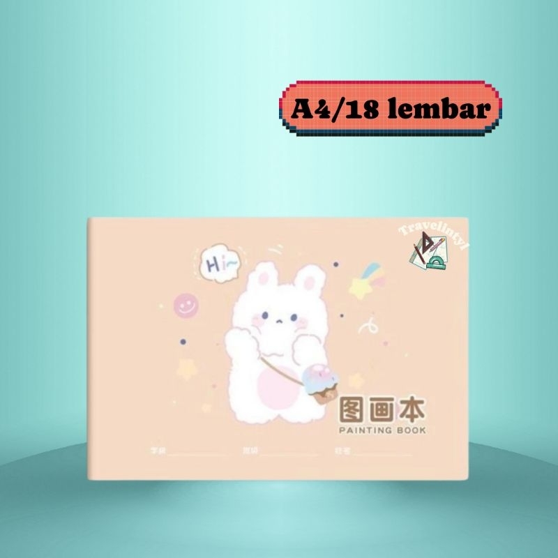 A4 Rabbit Picture Book | Shopee Philippines
