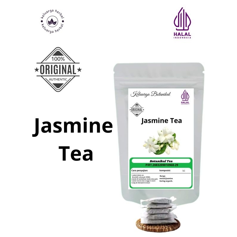 Jasmine Flower Tea: JASMINE Tea: JASMINE Tea Contains 30 Bags | Shopee ...