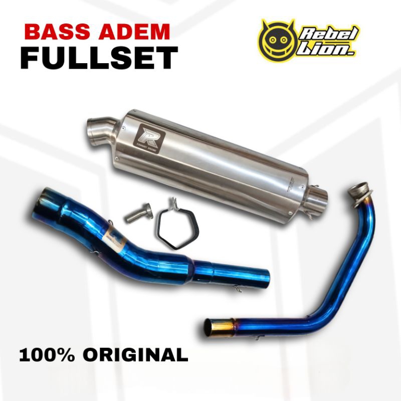 Cool bass racing exhaust R15 CBR150R GSX150R MT15 VIXION All 150CC ...