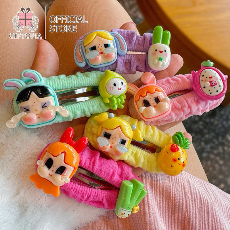 Giftopia Popmart Crybaby Cry Baby Powerpuff Girls Labubu Feather ...
