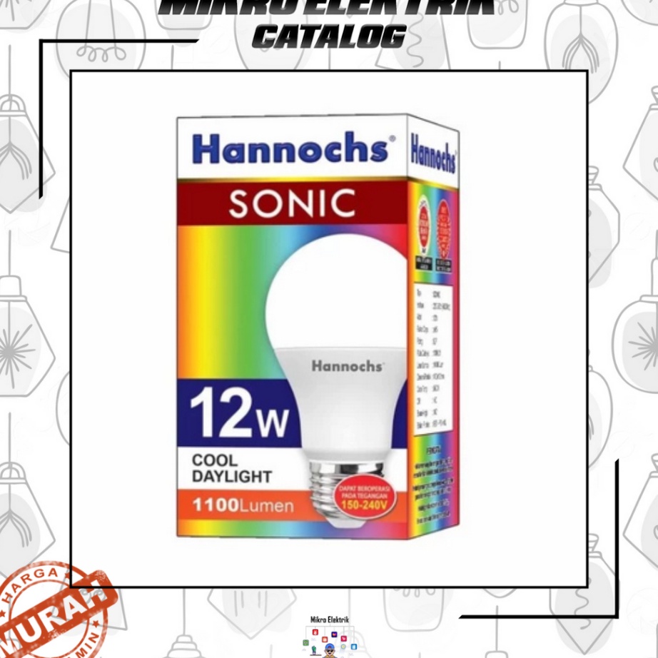 Hannochs Sonic 12 Watt Led Light | Shopee Philippines