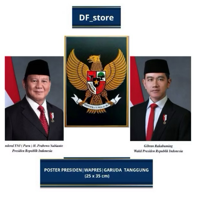 Poster of the president and vice president set | Set of posters for the ...