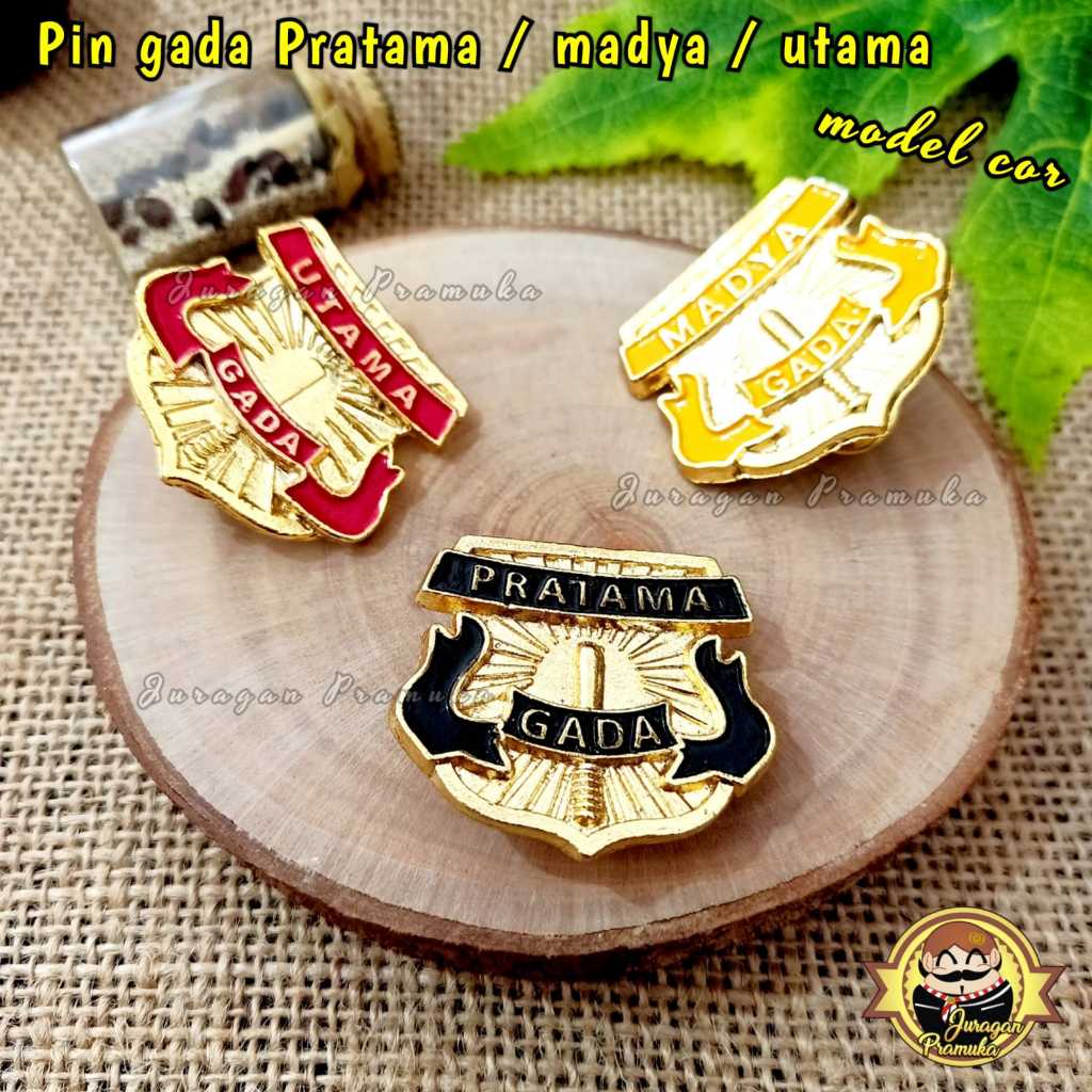 Gada Pratama / madya / main security guard Pin, COR Premium Model ...
