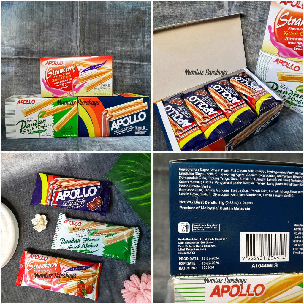Apollo Stick Wafers / Apollo Wafers Stick All Variant | Shopee Philippines