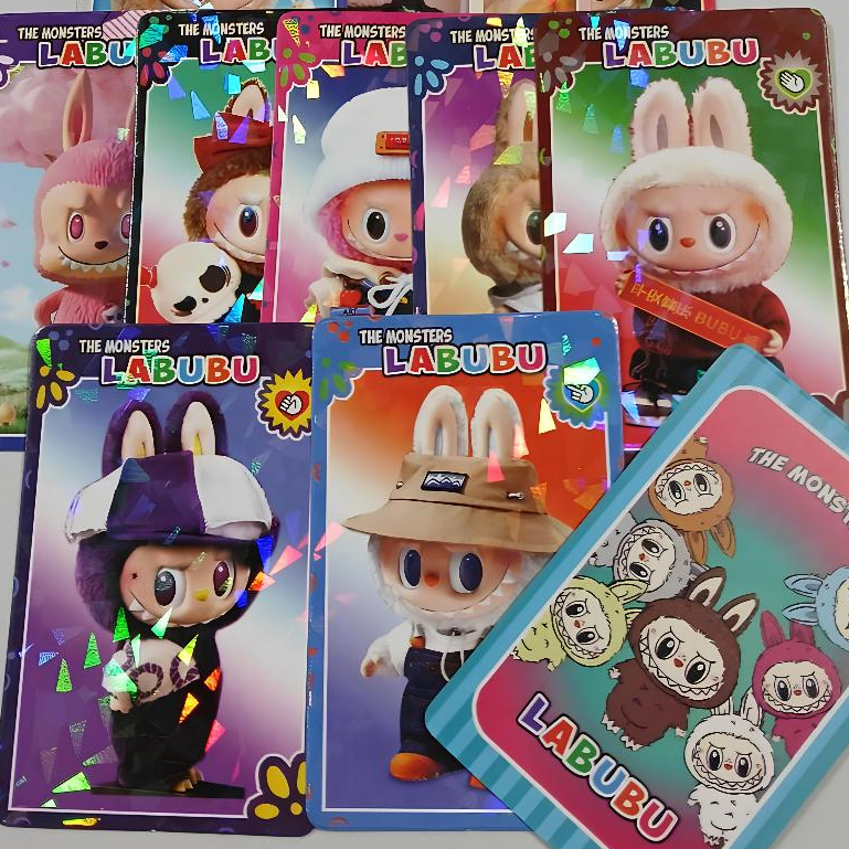 [1 Pack 8 CARDS] Labubu Trading Cards Cute Sanrio Card Collection ...