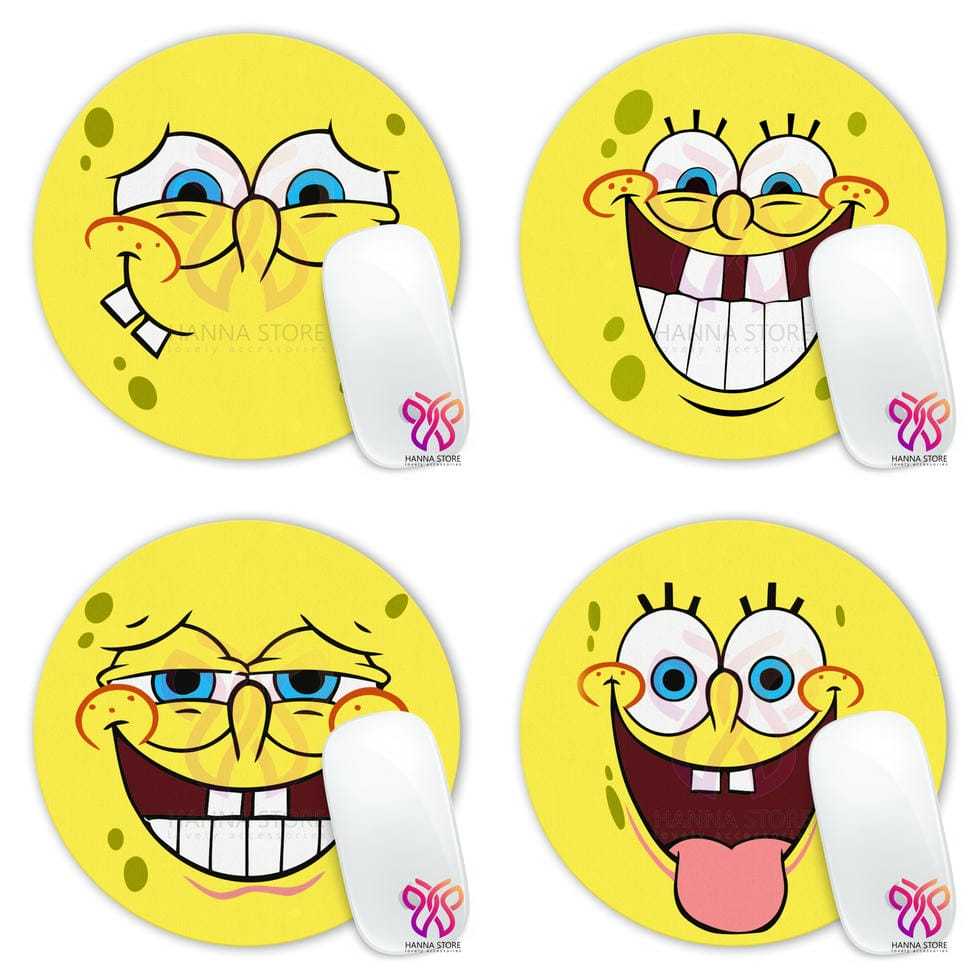 Spongebob PC Laptop Pad Round Mousepad | Shopee Philippines