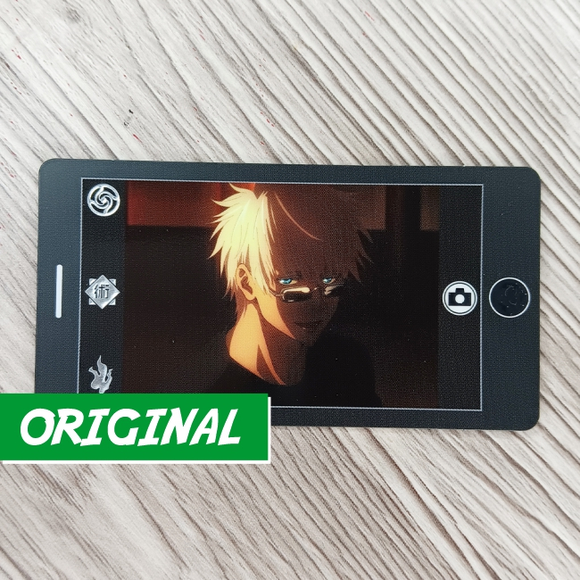 Satoru Gojo Jujutsu Kaisen Smartphone Photocard Vol 2 | Shopee Philippines