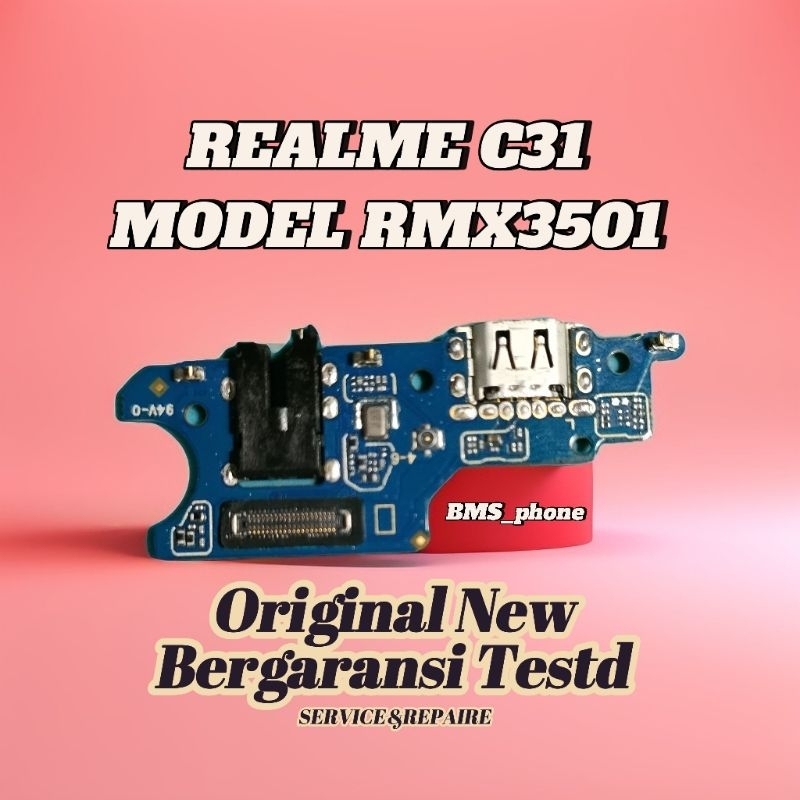 Pcb Board Casing Connector Realme C31 Mic Casing Connector Model ...