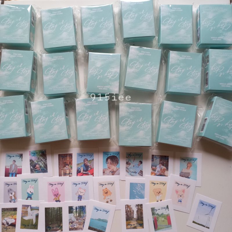 Stray KIDS OFFICIAL STAY IN JEJU MERCH STICKER STAMP | Shopee Philippines