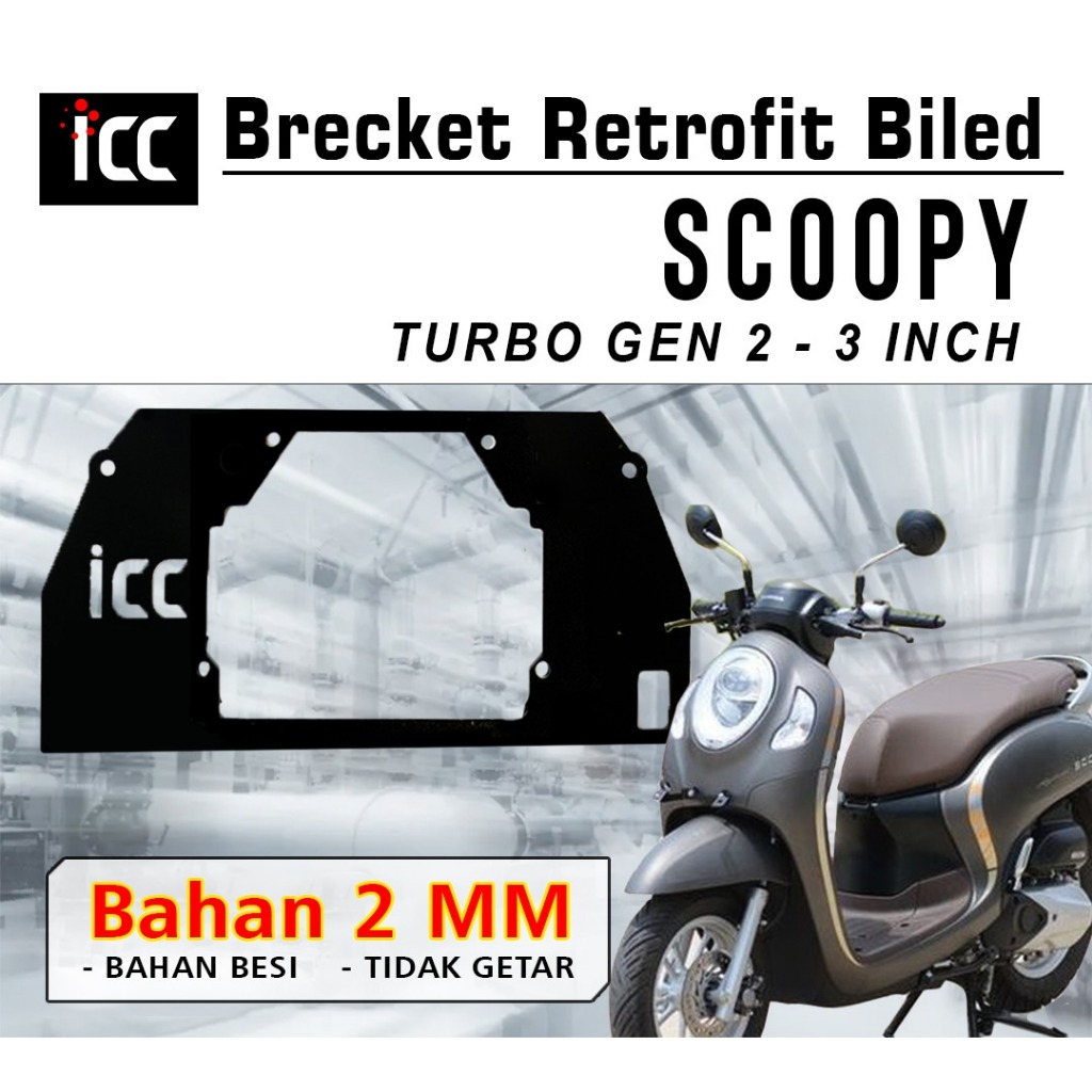 Brecket Retrofit Bilens led Projector Lens Biled 3 Inch All Motors IRON ...