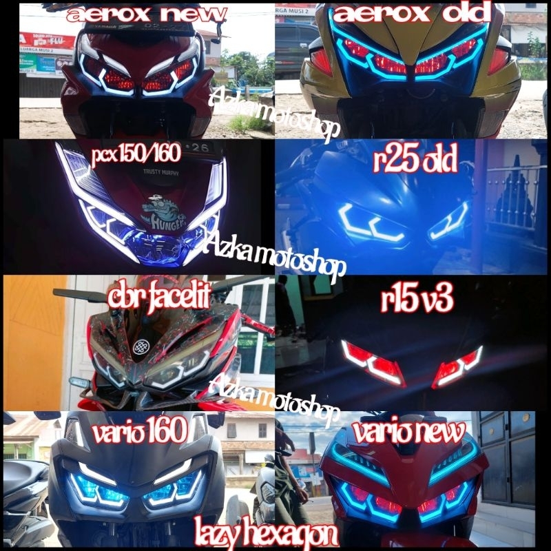 Lazy hexagon aerox new 155 aerox old nmax new vario new 125 150 vario ...
