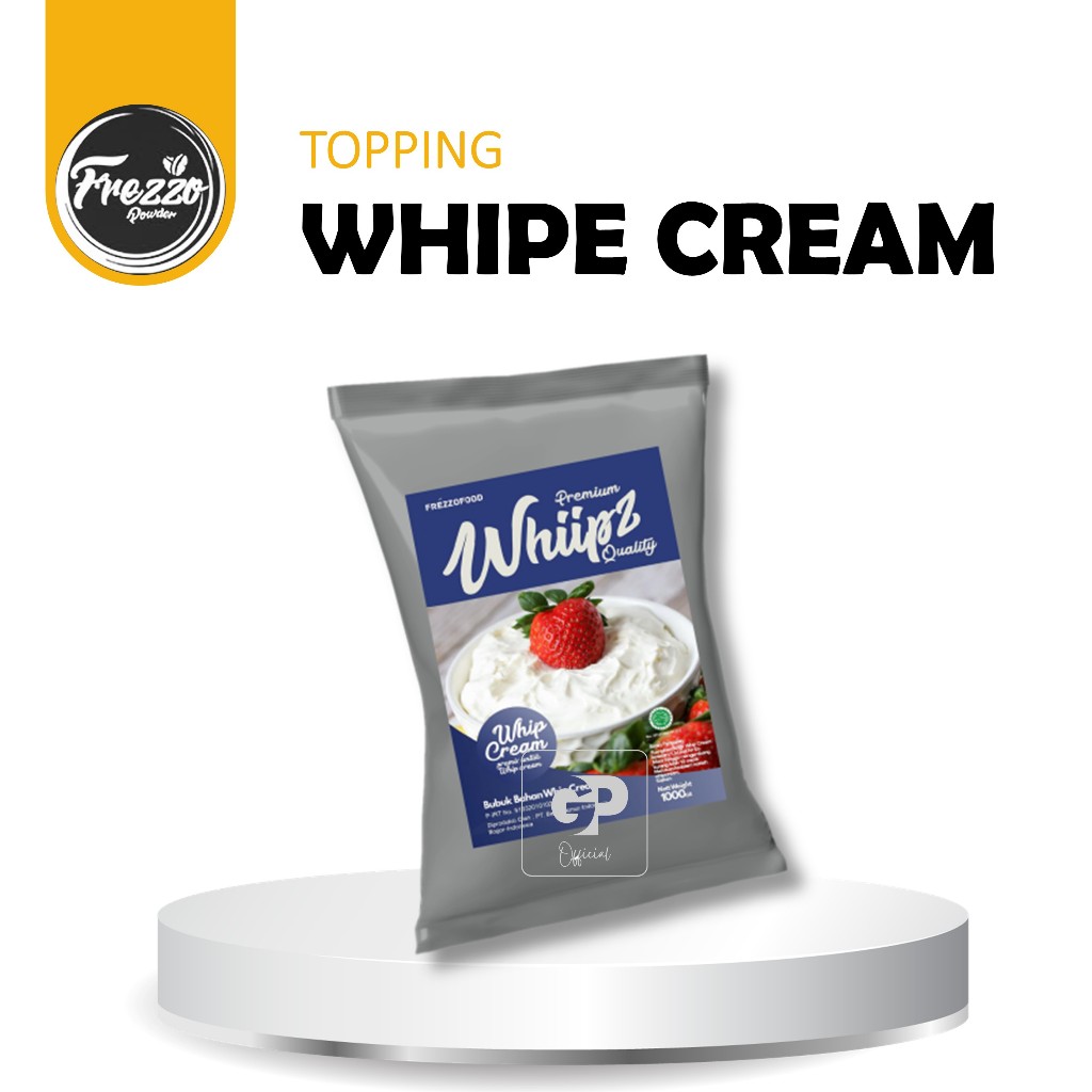 Whipped Cream Powder 1kg Topping Whip Cream Vanilla Flavor Frezzo ...