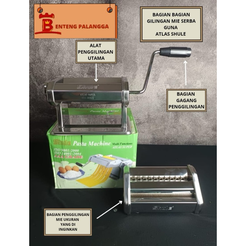 HIJAU Shule Atlas SUPER Noodle Mill (Green Box)/2 Body Noodle Mill ...