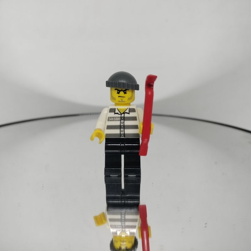 Lego Minifigure Ori Police Jail Prisoner 50380 - cty0217 | Shopee ...