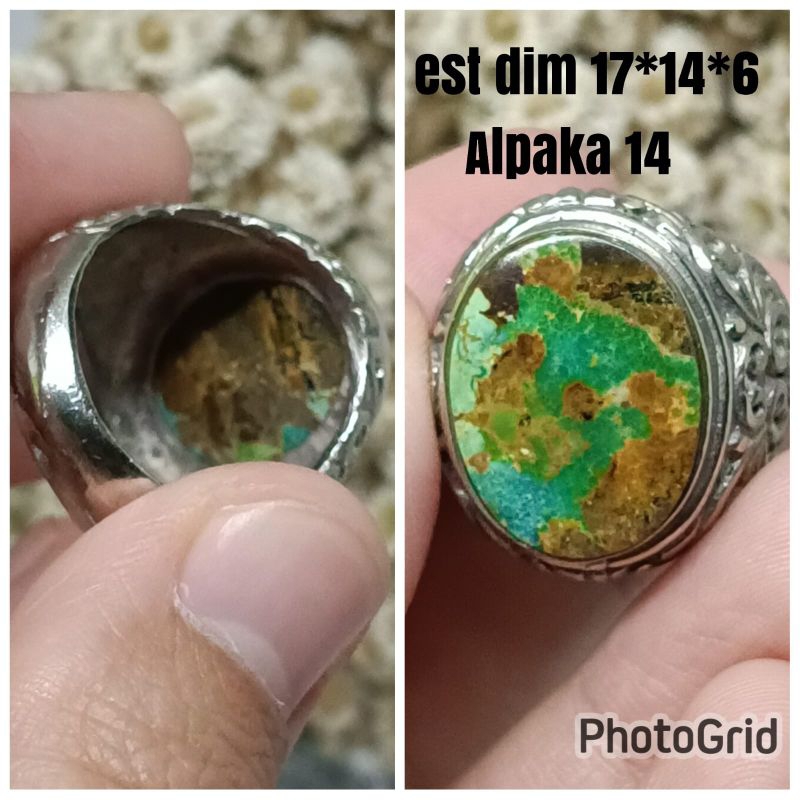 Iranian original Persian turquoise stone ring | Shopee Philippines