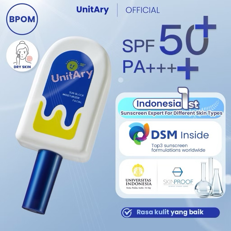 Unitary Sun Block Moisturizer Facial SPF 50+ PA++++ | Shopee Philippines