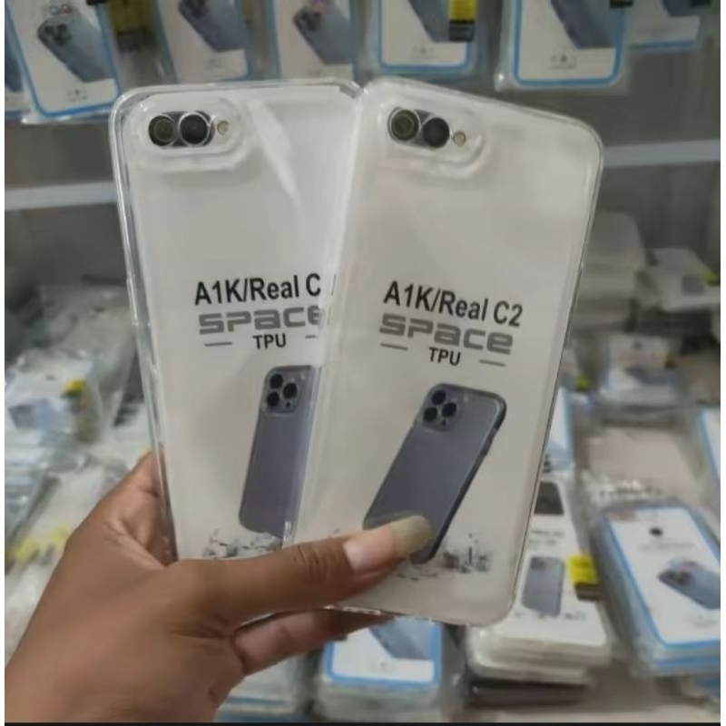 OPPO A1K / REAL C2 Clear Softcase Transparent Clear Case | Shopee ...