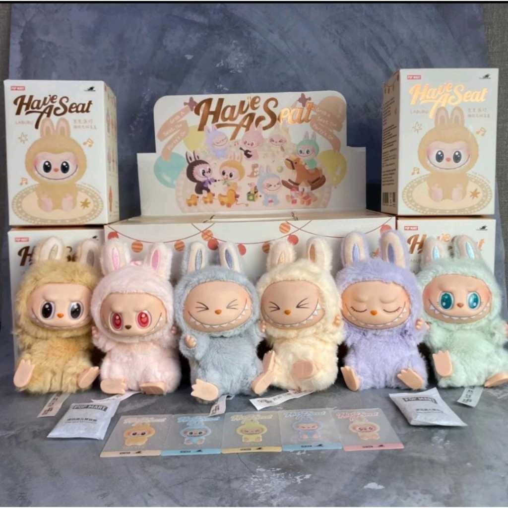 Labubu V2 Doll / Have A Seat Labubu / The Monster Labubu | Shopee ...