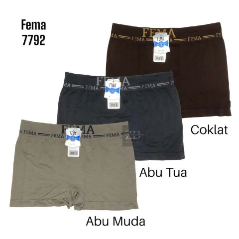 Fema - 3Pcs Knitted Men's Boxer Panties L XL XXL Jumbo | Shopee Philippines