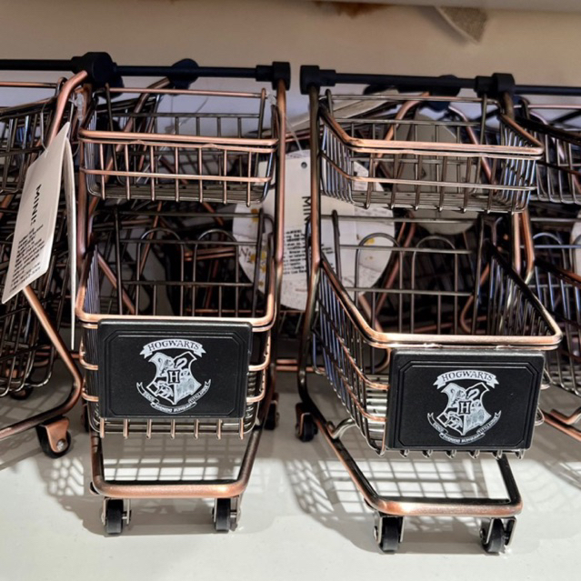 Miniso x Harry Potter 2 Tier Rolling Cart / Harry Potter Hogwarts ...