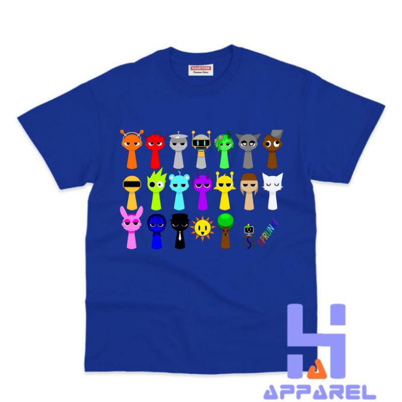 Incredibox SPRUNKI CHILDREN'S T-SHIRTS | Shopee Philippines