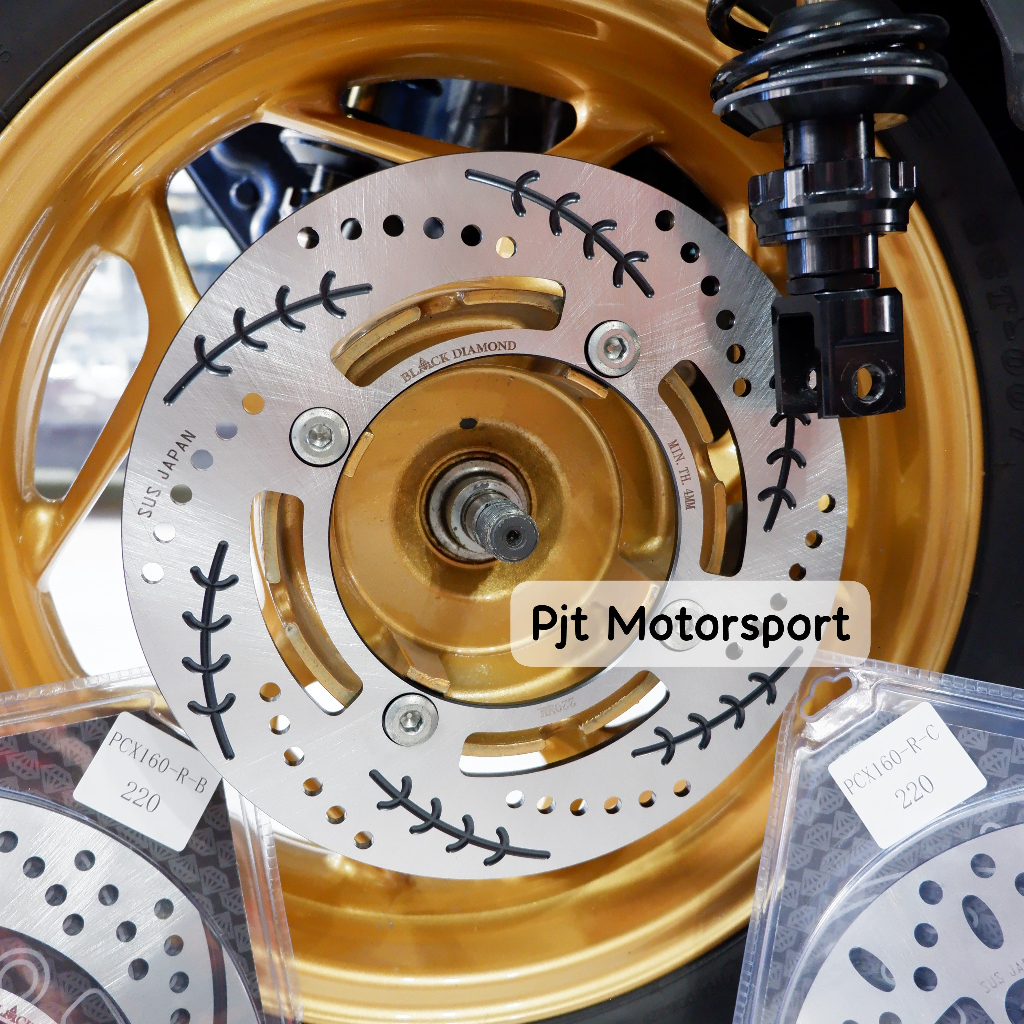 Rear Disc Disc PCX 150/160 ADV 150/160 Stylo 160 Vario 160 Black ...