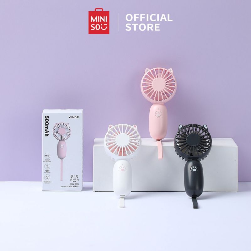 Miniso mini handheld fan | Shopee Philippines