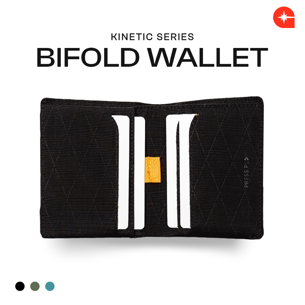 Kinetic Bifold Slim X-Pac Wallet Men's Synthetic Wallet by GLHF Studio ...