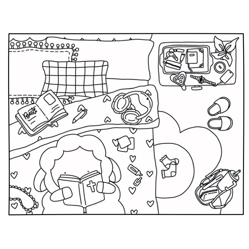 Bestie Coloring Pages - Coloring Sheets | Shopee Philippines