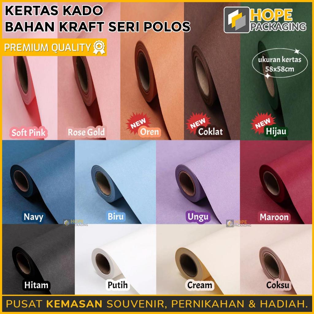 Plain Gift Paper / Gift Wrapping Kraft Hampers / Cellophane Wrapping ...