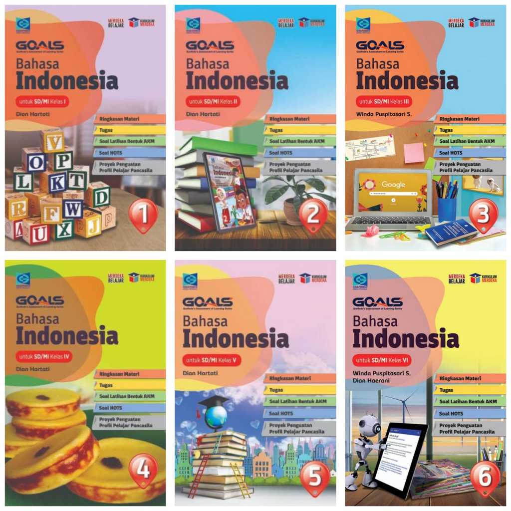 Indonesian Goals for SD/MI Grafindo Merdeka Curriculum | Shopee Philippines