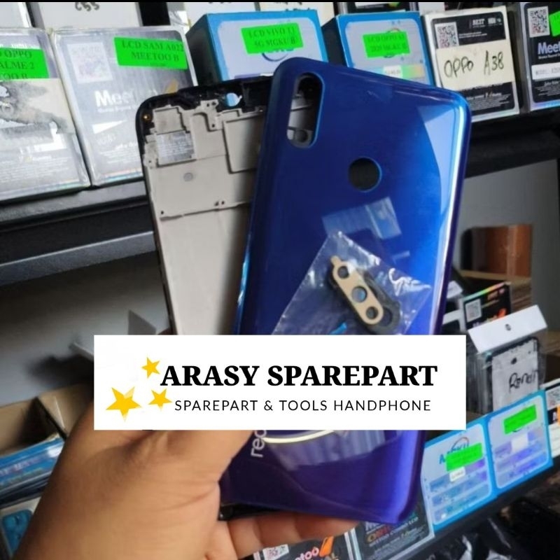 Casing housing casing full set realme 3 pro Complete 3 parts bone frame ...