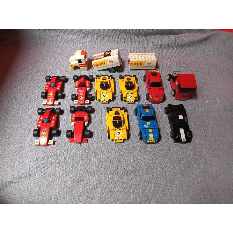 LEGO Shell Ferrari - Set of 12 Cars | Shopee Philippines