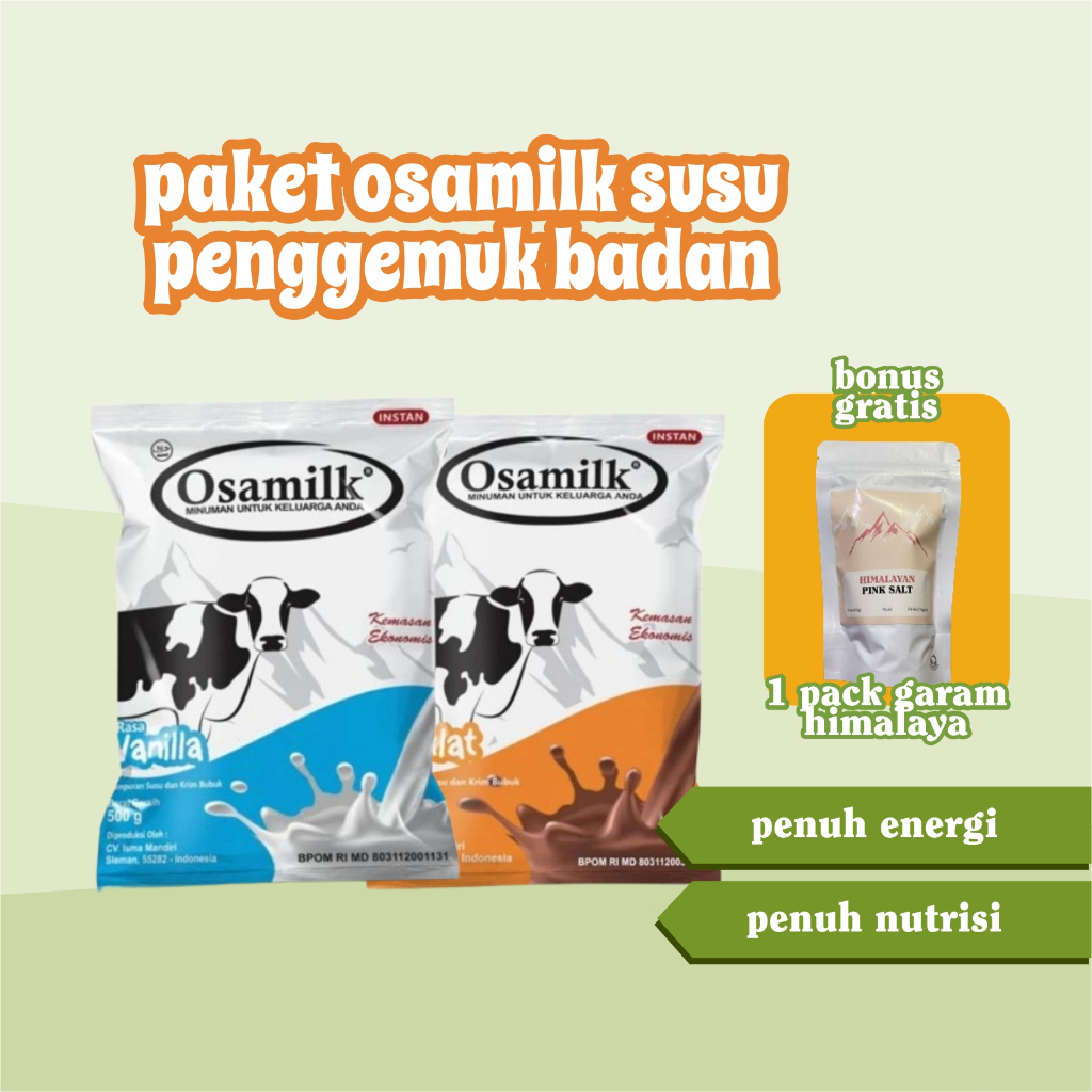 Healthy Milk Package Weight Gain Milk Powder Osamilk Body Fattening ...