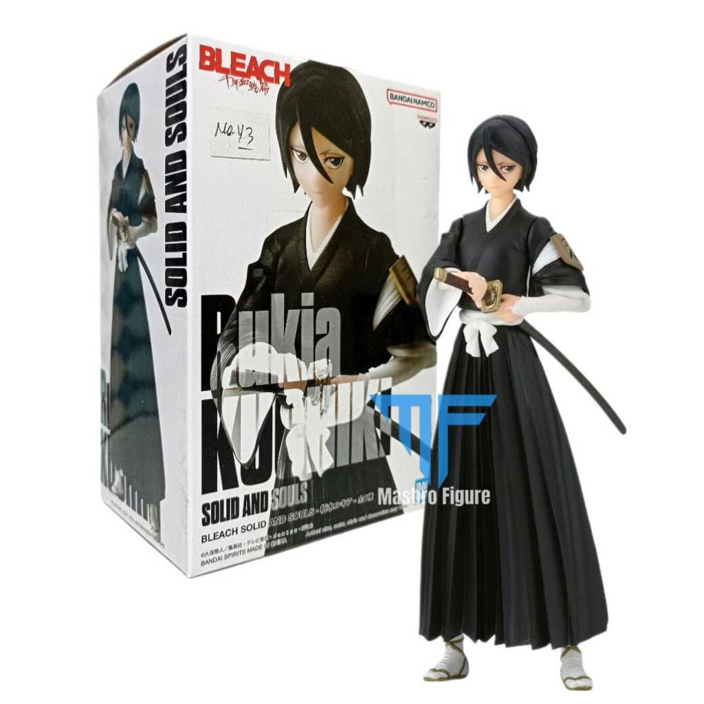 Bandai Spirits Bleach Solid and Souls Rukia Kuchiki Action Figure ...