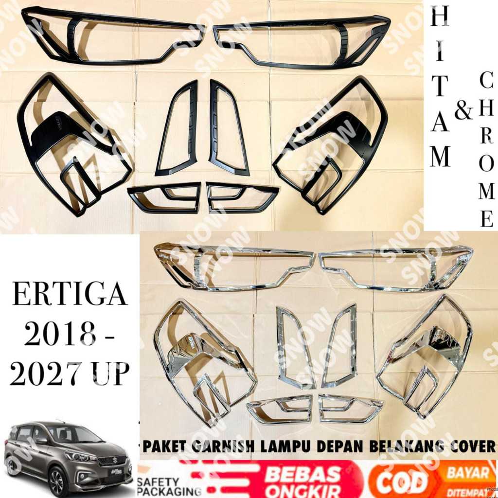 HITAM All New Ertiga 2018 2021 2022 2024 2025 2026 2027 UP Front Rear ...