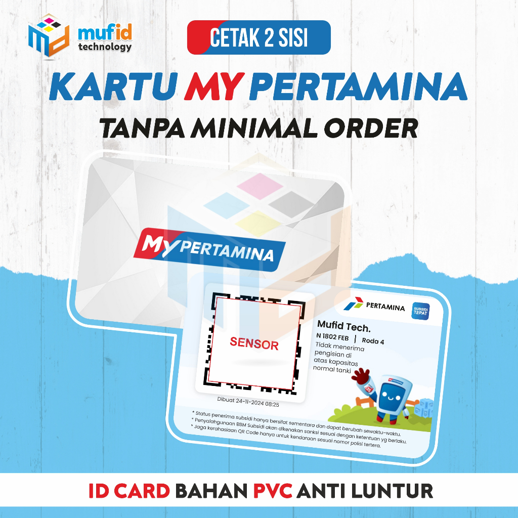 Pvc ID CARD & MEMBER CARD / MY PERTAMINA ID CARD | Shopee Philippines