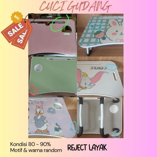 Warehouse CLEANING REJECT TABLE WORTH USE 80-90% STUDY TABLE CHILDREN'S ...