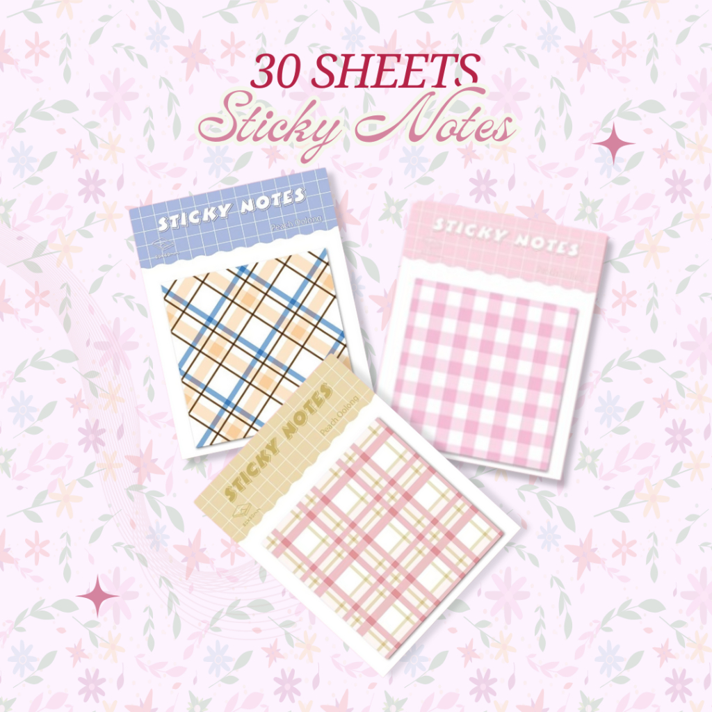 Aesthetic Sticky Notes | Post-it Office Study Notes | Shopee Philippines