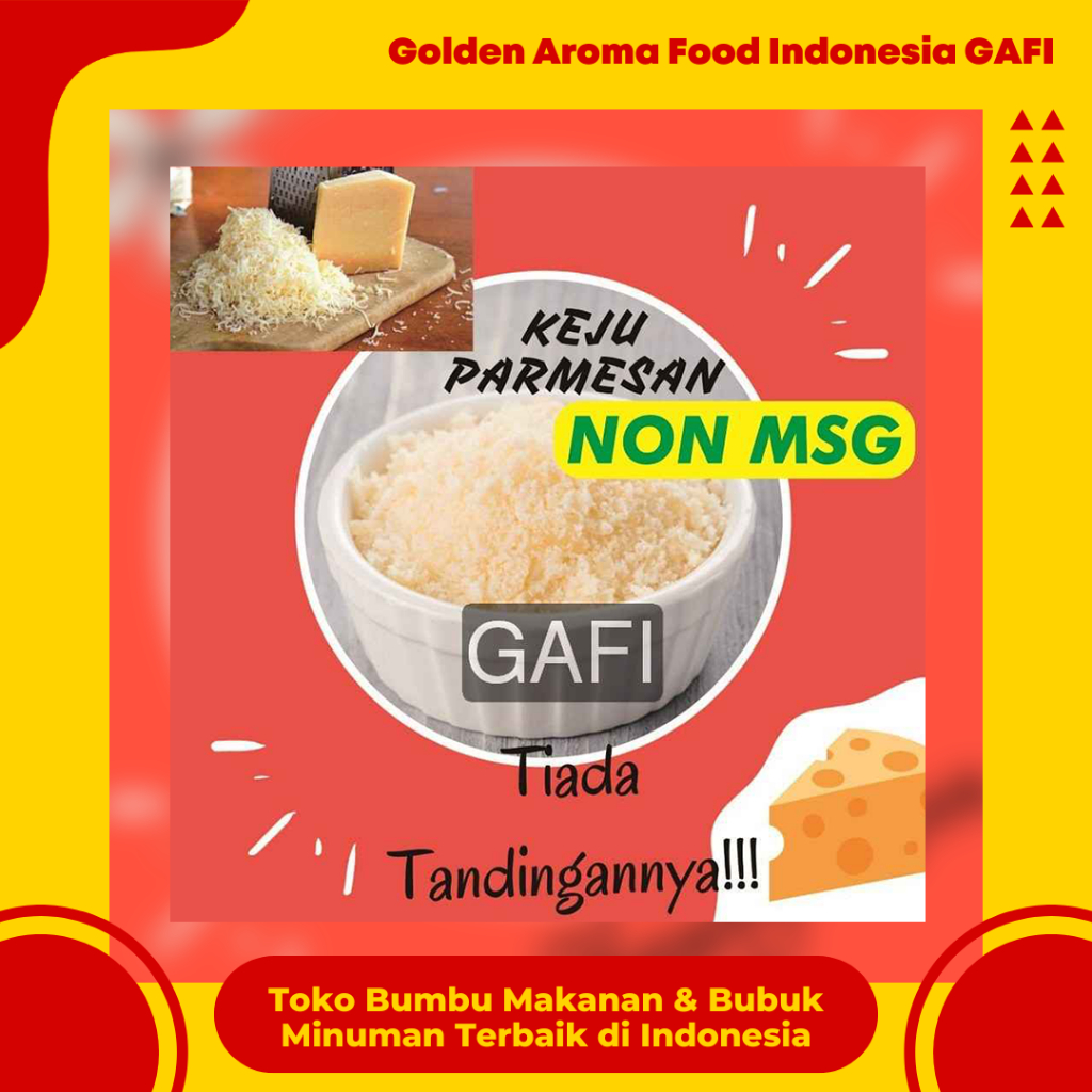 Gafi Food Seasoning Sprinkle Cheese Flavor NON MSG 1 Kg Delicious Halal ...