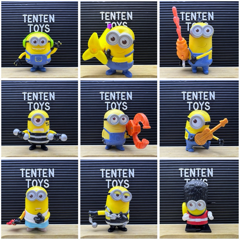 (PRELOVED) Happy MEAL MCD MCDONALDS MINION RISE OF GRU | Shopee Philippines